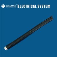 China UL Standard 3/4 Inch PVC Coated GI Flexible Electrical Hose Black Metal Conduit 50m Roll for sale