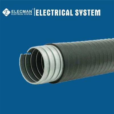 China 3/4 Inch Liquid Tight Electrical Flexible Conduits Hose Black Galvanized for sale