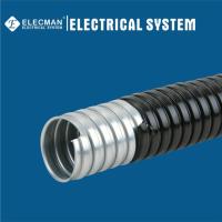 China ELECMAN Watertight PVC Coated GI Steel Flexible Conduit 1/2 to 6 Inch UL Listed for sale