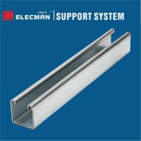 China 41x41mm Galvanized Steel Strut Channel 1-5/8x1-5/8 inch ES-200 for Conduit Support for sale