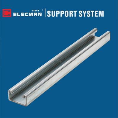China Electrical Galvanized Steel GI Strut Channel System 41 X 22 for sale