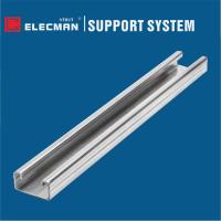 China Galvanized Steel Strut Channel 41x21mm 1-5/8x13/16in ES-510 for Structural Support for sale