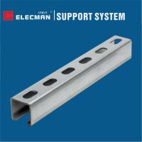 China Hot Dipped Galvanized Strut C Channels 41 X 41 Slotted Channel for sale