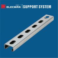 China Hot Dipped Galvanized Strut C Channels 41 X 41 Slotted Channel for sale