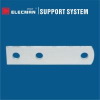 China Galvanized Steel Flat Three Holes Swivel Plate 7-1/8 x 1-5/8 Inch for Strut Channel for sale