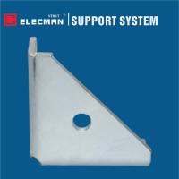 China Galvanized Steel Strut Channel Corner Connector 4x4 Inch Heavy Duty for sale