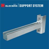China ELECMAN Galvanized Steel Wrap Around Strut Channel Bracket ES-7003 for sale