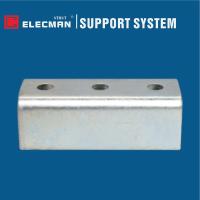 China 3 Hole Splice Strut Clevis Clevis End Fitting Galvanised Steel for sale