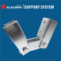 China Double Adjustable Corner Strut Channel Braces Galvanized Stainless Steel for sale