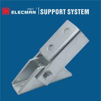 China Galvanized Steel Single Adjustable Corner Bracket Strut Channel Brace 1-5/8 in Width 1/4 in Thickness for sale
