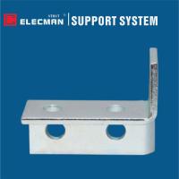 China Galvanized Steel 6 Hole Double Wing Strut Channel Corner Connector 1-5/8 Inch for sale