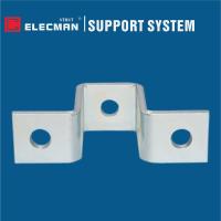 China Galvanized Steel 3 Hole U Shape Strut Bracket Fitting for 1-5/8 Inch Channel for sale