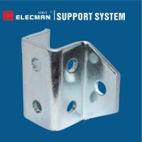 China Galvanized Steel Strut U Bracket 8 Hole for 41x41mm Channel Fitting for sale