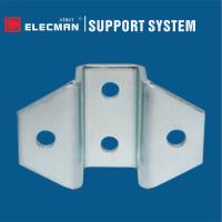 China Galvanized Steel Strut U Bracket 8 Hole for 41x41mm Channel Fitting for sale