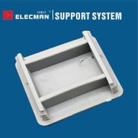 China 41x41 PVC Strut End Cap Type A For ES-200 Channel for sale