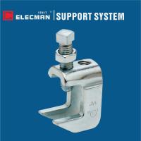 China Reversible Suspension C Beam Clamp Plain Electro Galvanized Steel for sale