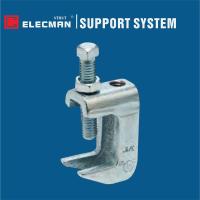 China Reversible Suspension C Beam Clamp Plain Electro Galvanized Steel for sale