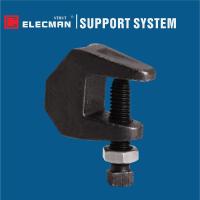 China Light Duty Malleable Iron C Beam Clamp 3/8 Inch Thread Rod for Beam Flange for sale