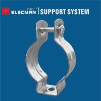 China Universal Steel EMT Rigid Conduit Pipe Hangers 1/2 to 4 Inch with Attached Bolt Nut for sale