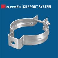 China Universal Steel EMT Rigid Conduit Pipe Hangers 1/2 to 4 Inch with Attached Bolt Nut for sale