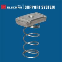 China Zinc Plated Galvanized Steel Strut Channel Nuts With Regular Spring for sale