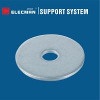 China Zinc Plated Steel Round Flat Fender Washer M2 to M12 Large OD Load Spreading for sale