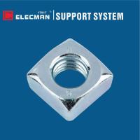China Galvanized Carbon Steel Stainless Steel Square Nut M3 to M24 Metric Thread Fastener for sale