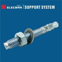 China Zinc Plated Carbon Steel Stainless Steel Wedge Anchor Bolts 1/4 to 1 Inch 40 to 300mm for sale