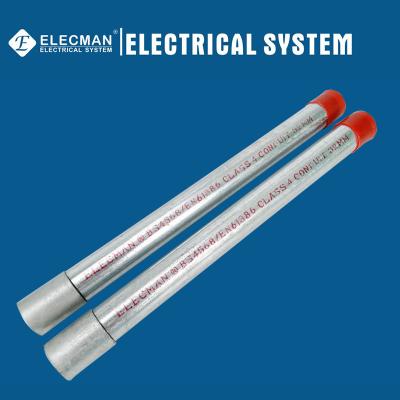 China Hot Dipped Galvanized Electrical BS Conduit Pipe 32mm BS4568 Class 4 for sale