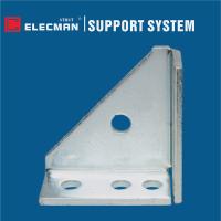 China Galvanized Steel Strut Channel Corner Connector 4x4 Inch Heavy Duty for sale