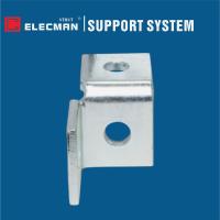China Galvanized Steel Strut Channel Corner Connector 2 Hole 1-5/8 in Width 1/4 in Thickness for sale