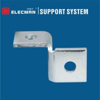 China Galvanized Steel Strut Channel Corner Connector 2 Hole 1-5/8 in Width 1/4 in Thickness for sale