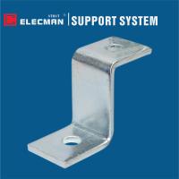China 2 Hole Galvanised Steel Offset Strut Z Bracket For Shelves for sale