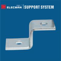China 2 Hole Offset Zee Strut Z Bracket For Plumbing Galvanized Steel for sale