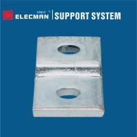 China ELECMAN Galvanized Steel 2 Hole Strut Z Bracket Wall Mount for sale