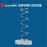 China Galvanized Steel Strut Channel Nut with Long Spring 34.5mm for 41x82 Channel for sale