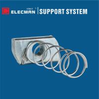 China Galvanized Steel Strut Channel Nut with Long Spring 34.5mm for 41x82 Channel for sale