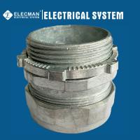 China Zinc Die Cast EMT Compression Connectors 1/2 to 4 Inch Non Insulated UL Listed for sale