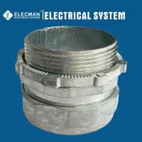 China Zinc Die Cast EMT Compression Connectors 1/2 to 4 Inch Non Insulated UL Listed for sale