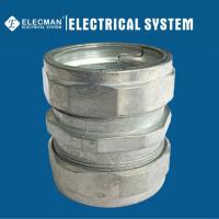 China Zinc EMT Conduit Coupling Compression Type 1/2 to 4 Inch UL Standard for sale