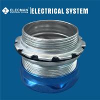 China Steel Non Insulated Raintight EMT Connectors Compression Type 1/2 In to 4 In for sale
