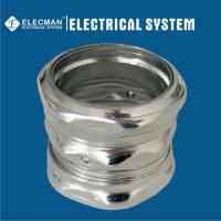 China Steel EMT Conduit Compression Coupling 1/2 to 4 Inch Non Insulated UL Listed for sale