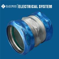 China Raintight Galvanized Steel EMT Couplings Compression Type 2 Inch 1 Inch for sale