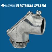 China 1/2 Inch Zinc Die Cast EMT Pipe to Box 90 Degree Pull Elbow UL Listed for sale