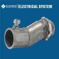 China Zinc EMT Conduit to Box Offset Connector Set Screw Type 1/2 to 1 Inch UL Listed for sale