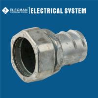 China Zinc Combination EMT To Flex Coupling Compression Screw In Type for sale