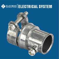 China Zinc Die Cast 3/4 EMT to 3/4 FMC Combination Coupling Squeeze Type UL Listed for sale