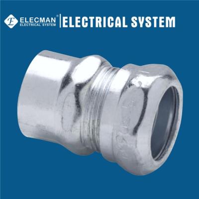 China Steel EMT To Rigid Combination Compression And Threaded Couplings for sale