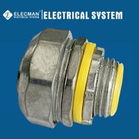 China Zinc Straight Liquid Tight Connector 1/2 Inch for sale