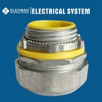 China Zinc Straight Liquid Tight Connector 1 Inch for sale
